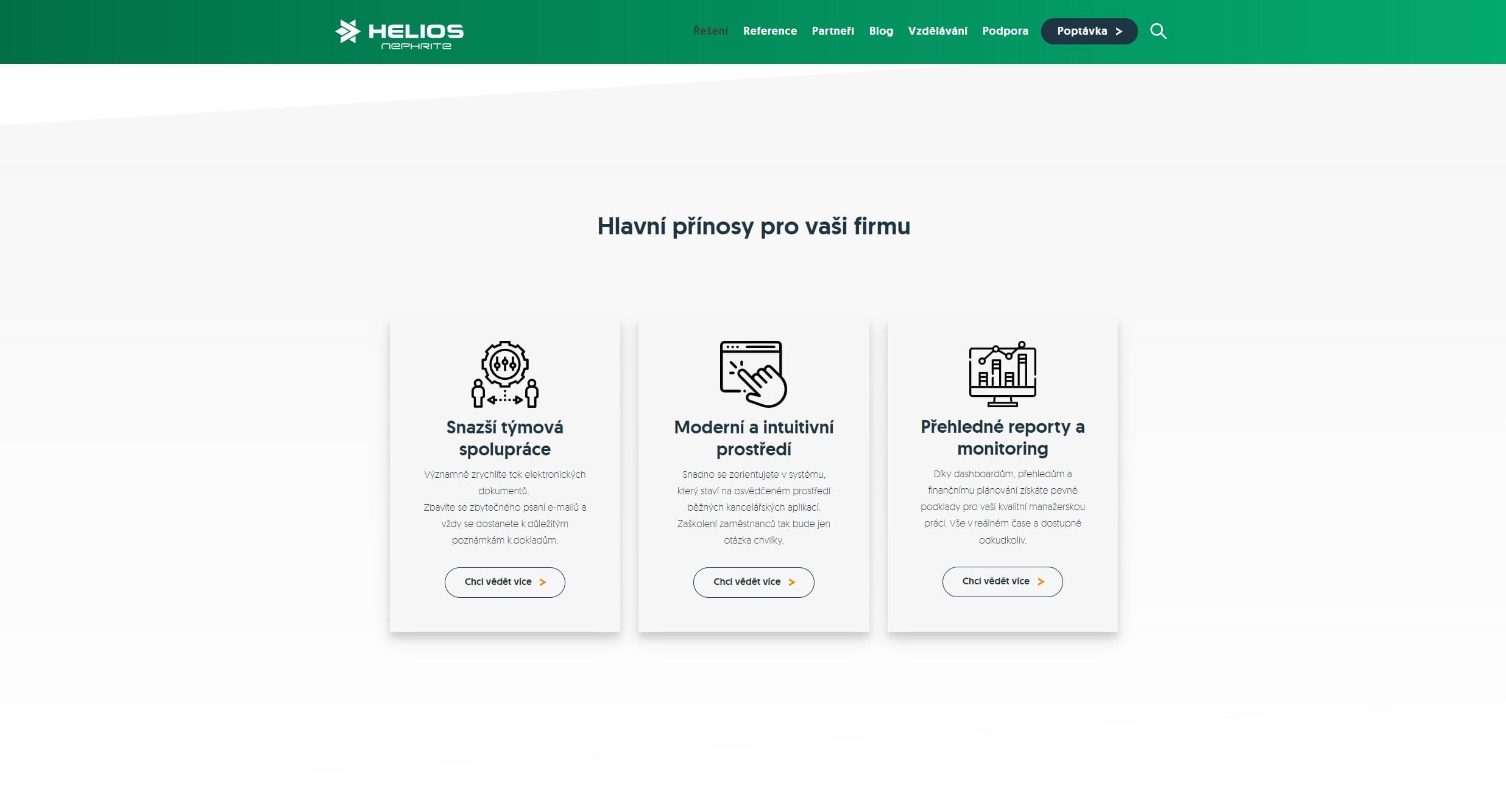 Hlavní výhody Nephrite | Helios.eu